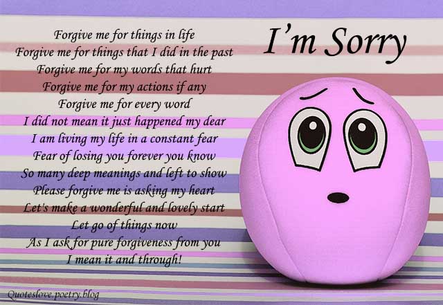 Short Poems about Forgiveness and Healing – Quotes Love Poetry