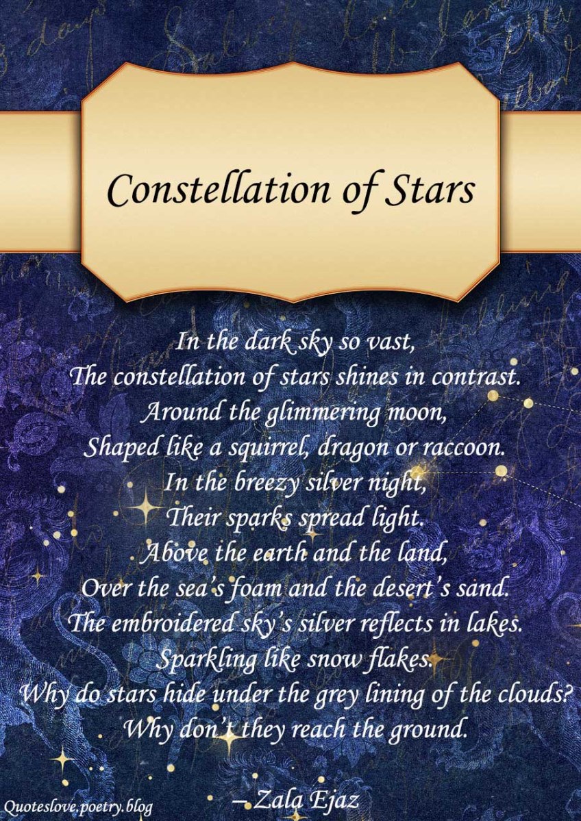 Famous Poems About Stars & Moon in The Sky – Quotes Love Poetry